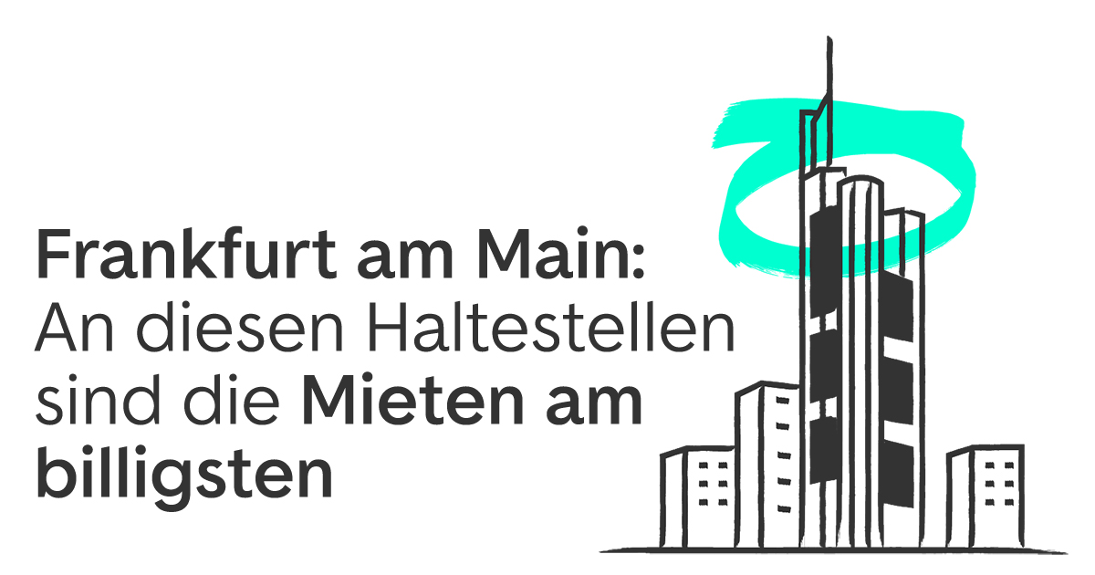 Miet-Map Frankfurt am Main - Bulle und Bär am Mietmarkt